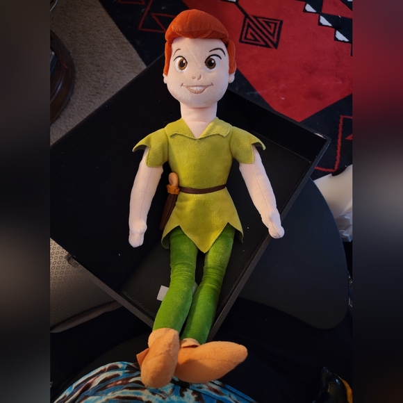 Disney | Toys | Euc Disney Store Exclusive Peter Pan Plush | Poshmark